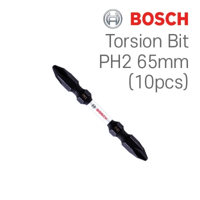 KWshop - 보쉬 65mm 양날 십자 PH2 토션비트(10개입/2608522405)